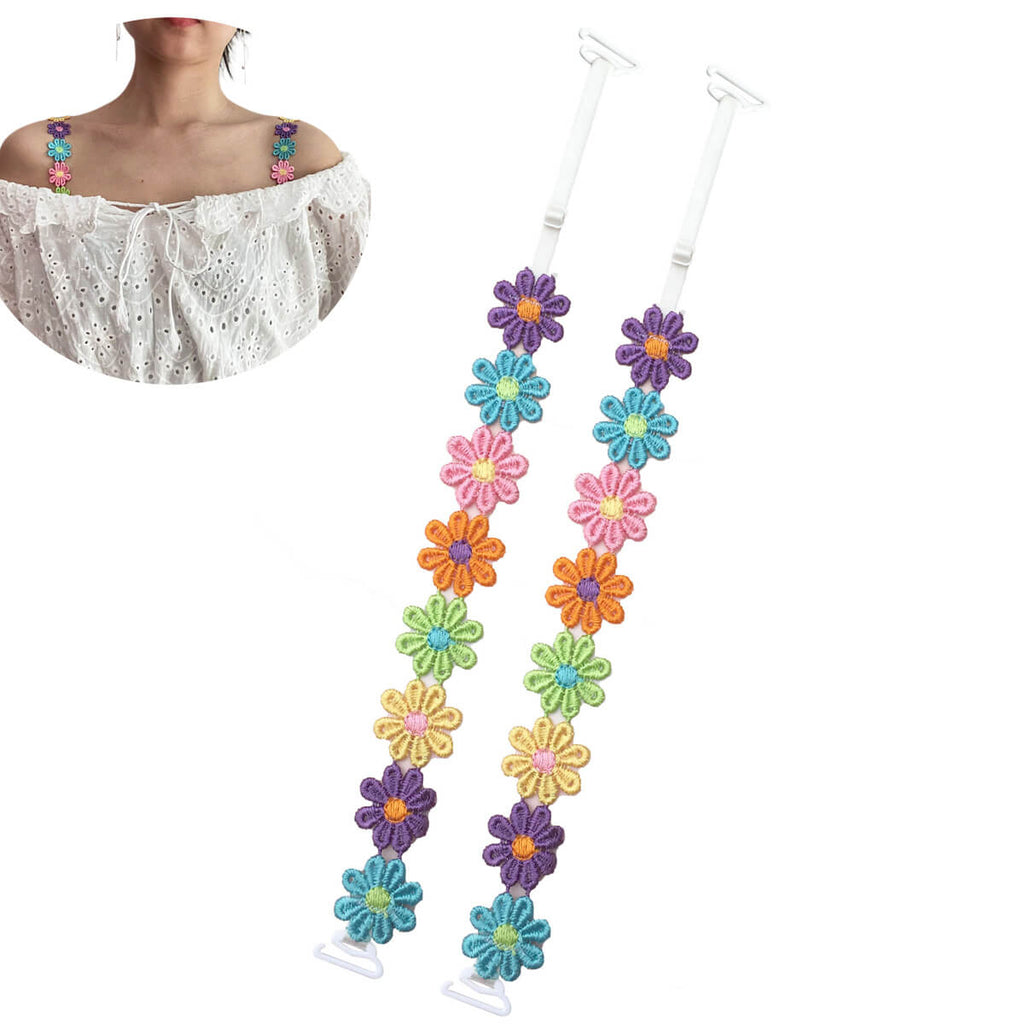 Handmade Daisy Removable Bra Straps for Strapless Bra/Dress – Moly Story